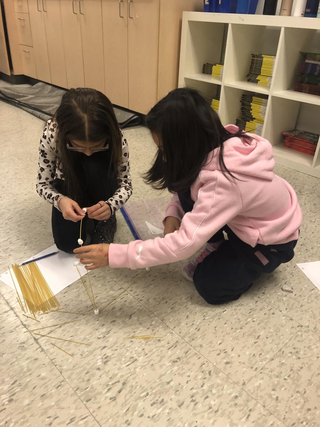 Marshmallow Spaghetti Towers - Newton's Grove School: Kids Grow Here