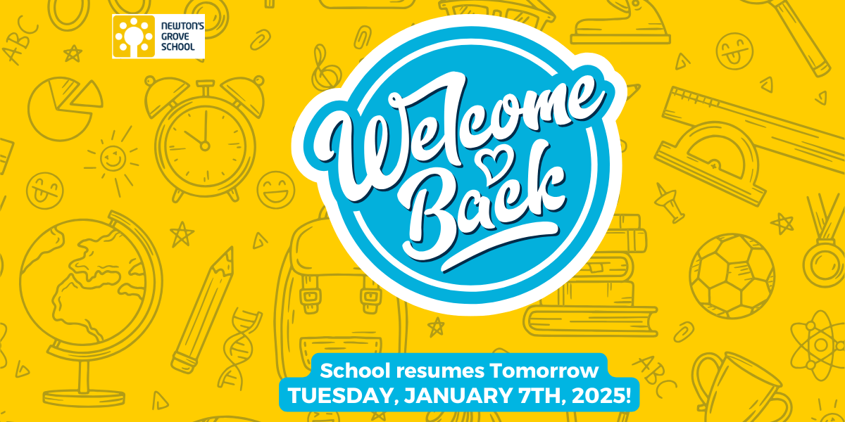 Back to School Countdown - Newton's Grove School: Kids Grow Here