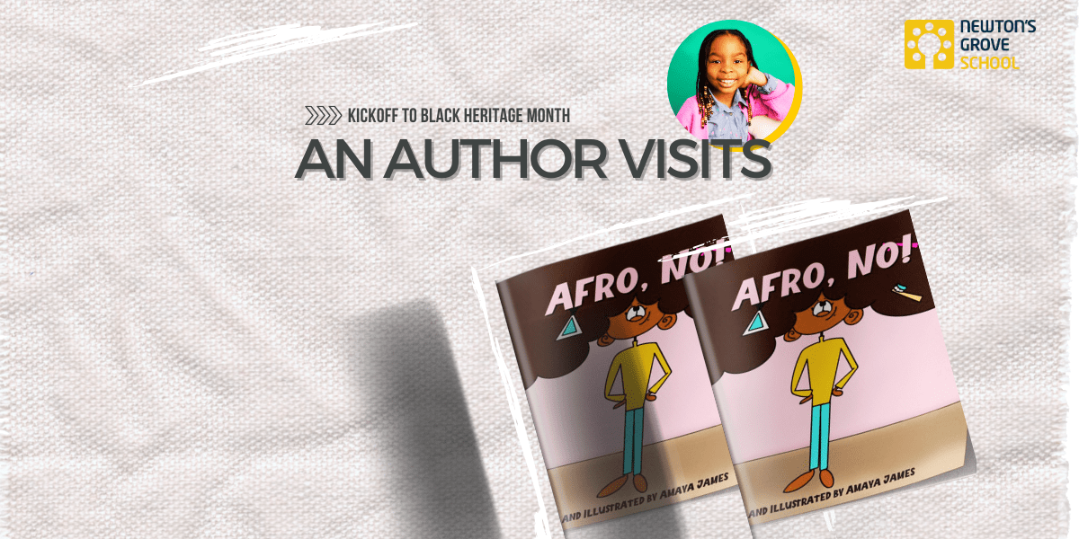 Celebrating Black Heritage Month with Author Amaya James - Newton's ...